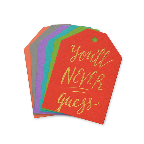 Never Guess Tags – Wild Ink Press